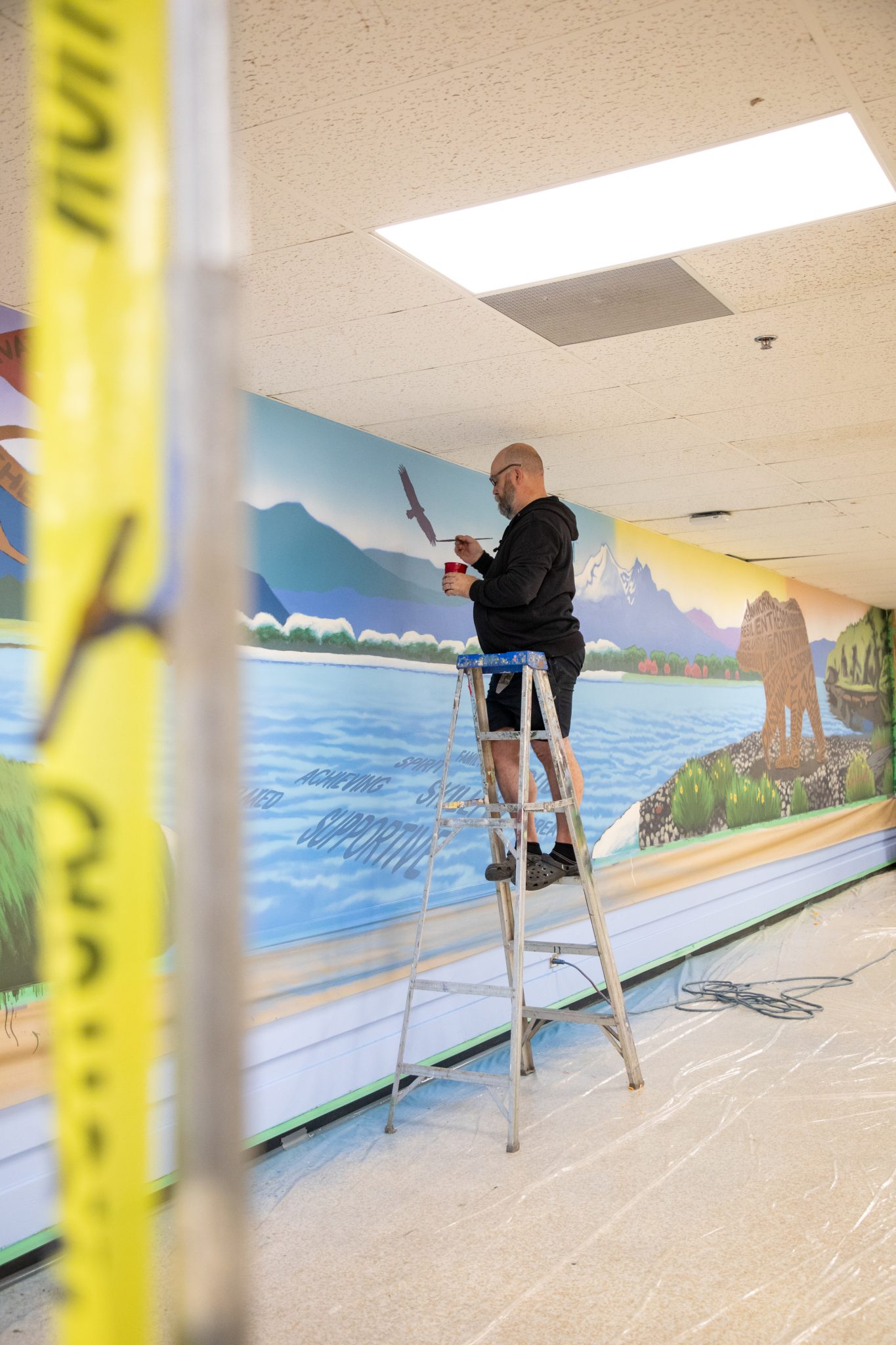 New mural at Garibaldi Secondary celebrates inclusion | District ...