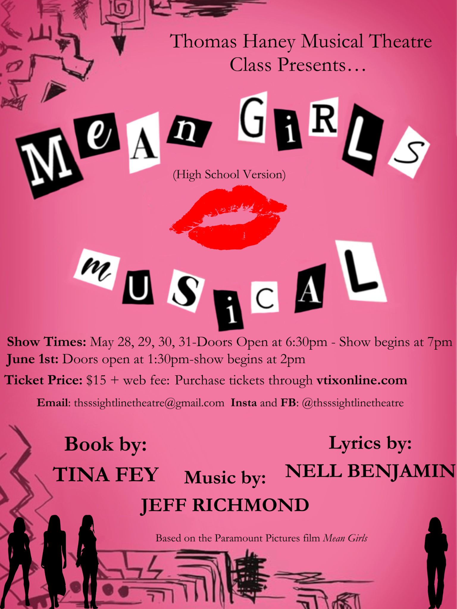 Thomas Haney Musical Theatre presents Mean Girls (High School Version ...